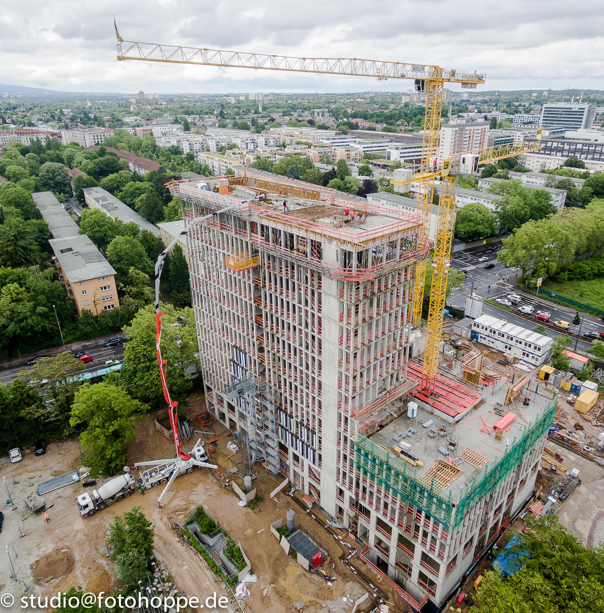 DIPF-Ffm_luftaufnahme - Jochum Betonlogistik